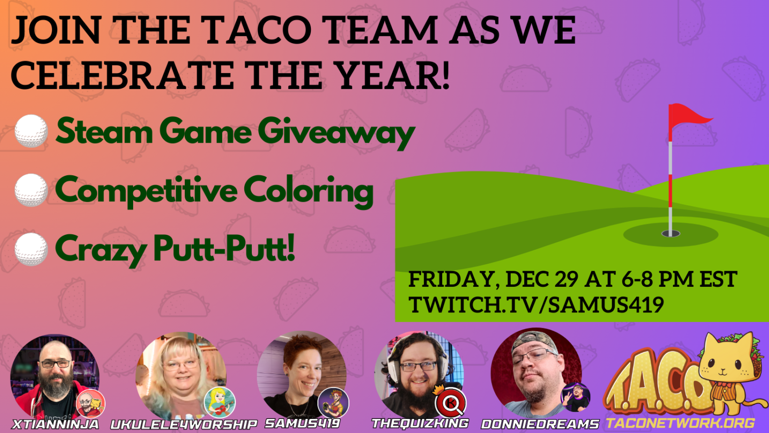 December TACO Team Event – TACO Network